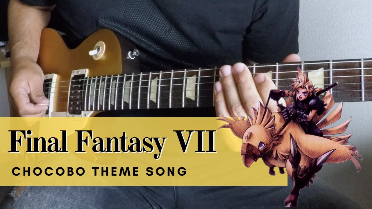 Final Fantasy VII Chocobo Theme Song on Guitar - YouTube