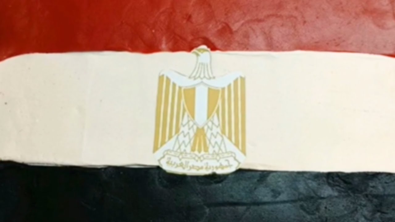 DIY Clay Tutorial: Crafting the Egyptian Flag Step-by-Step | #EgyptFlag ...