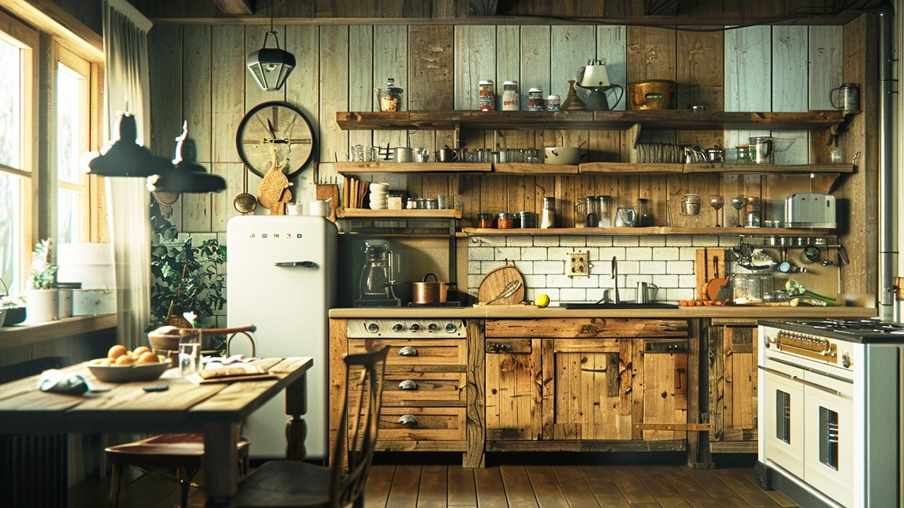 Rustic Vintage Kitchen Design: From Cozy Country Cottage to Modern ...