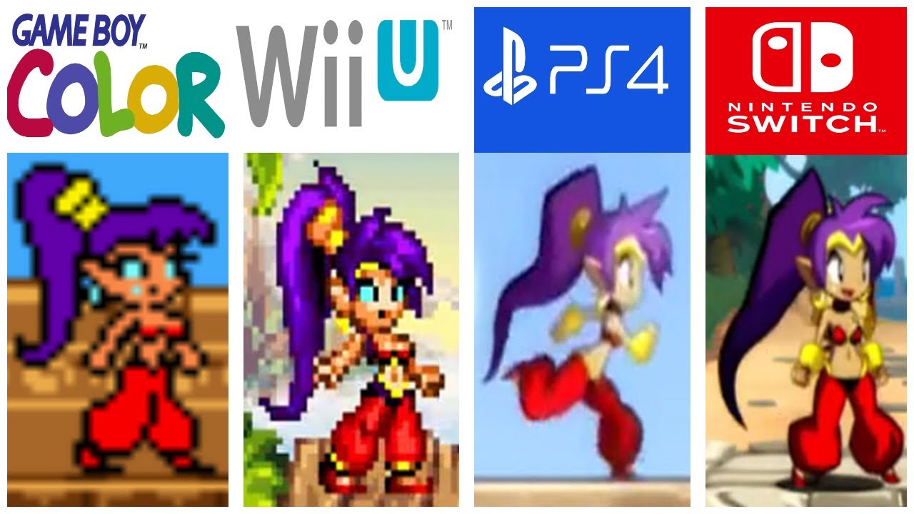 EVOLUTION OF SHANTAE GAMES #playstation #xbox #nintendo #gaming # ...