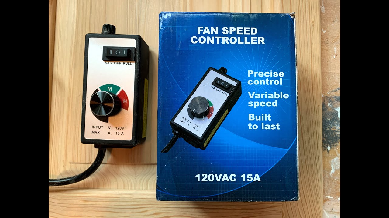 Yescom Router Variable Speed Controller Review - YouTube