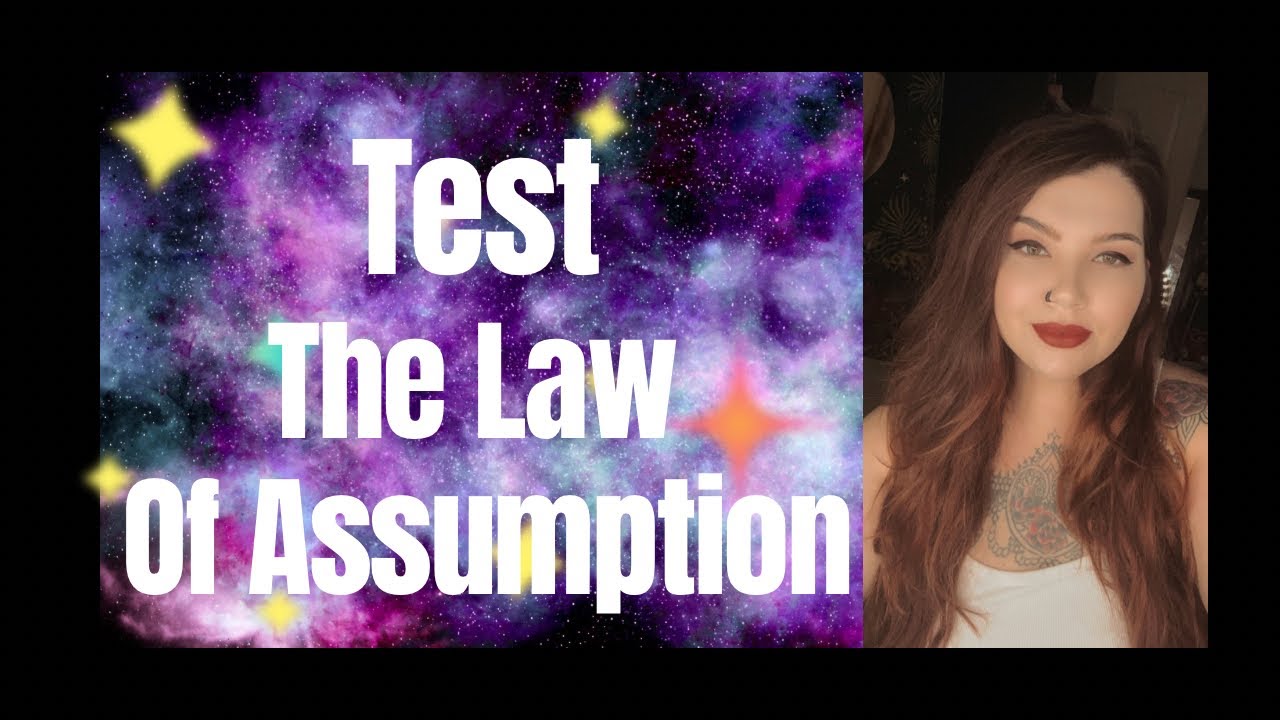 Gain confidence by testing the law of assumption - YouTube