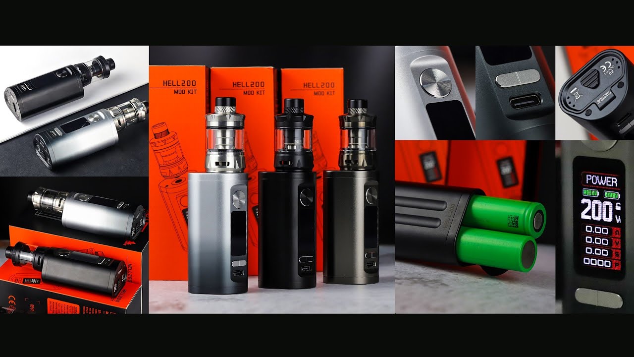 Hellvape Hell200 Mod Kit | Best Vape News - YouTube