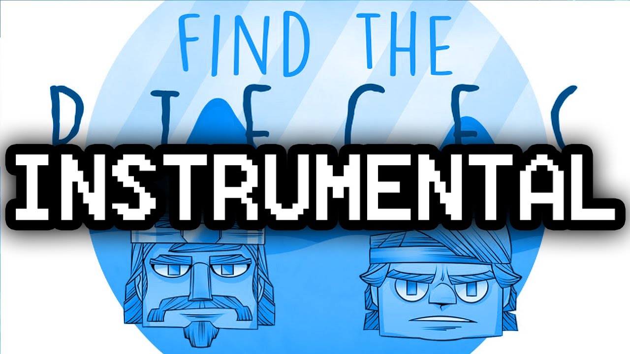 Instrumental MINECRAFT SONG "Find the Pieces" [Lyrics] - YouTube