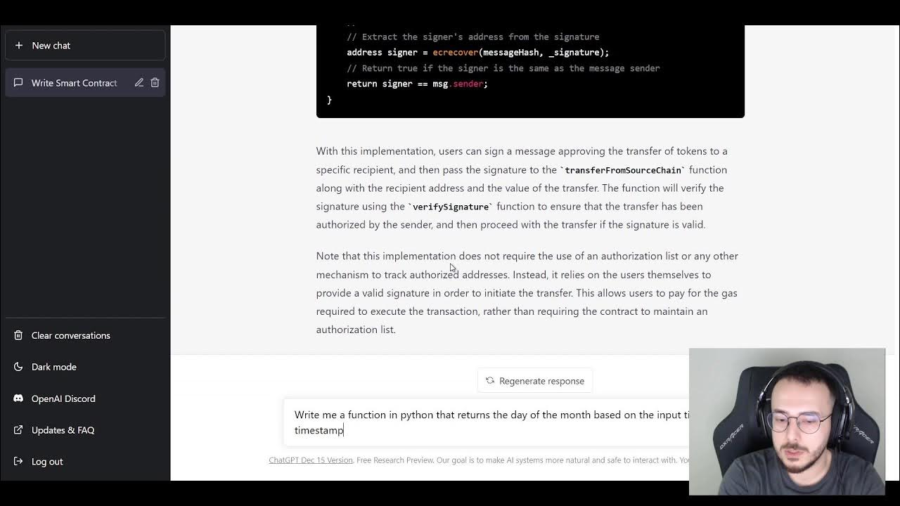 omchain DevLog#4- Writing Smart Contracts with OpenAI - YouTube