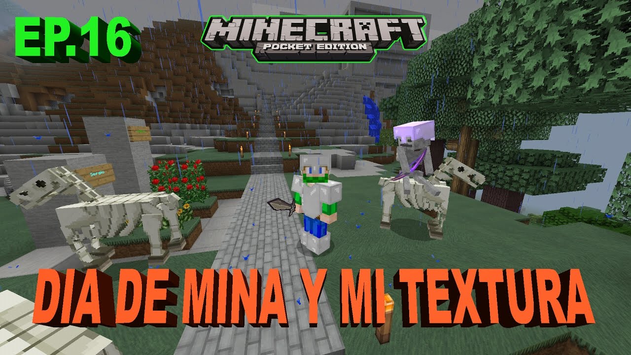 SERIE DE Minecraft PE 0.16.0 OFICIAL | EXPLORACIÓN MINAL Y ...