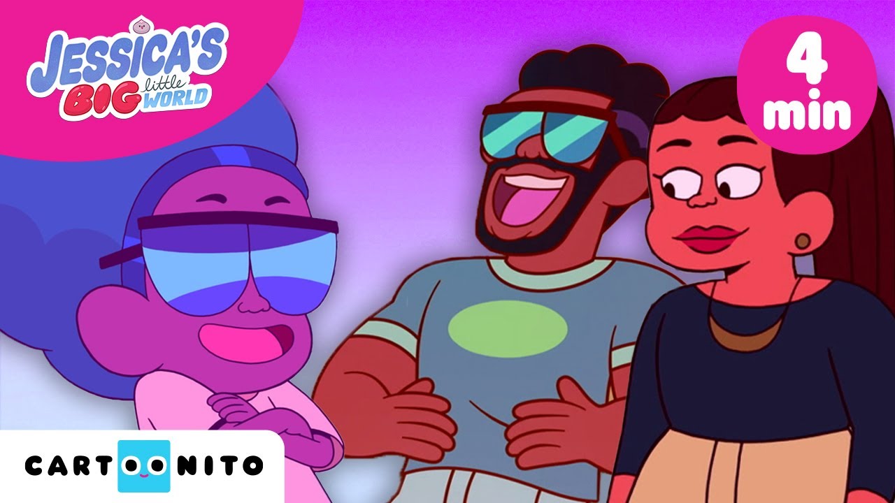 Meet Jessica's Family | Jessica's Big Little World | @cartoonito ...