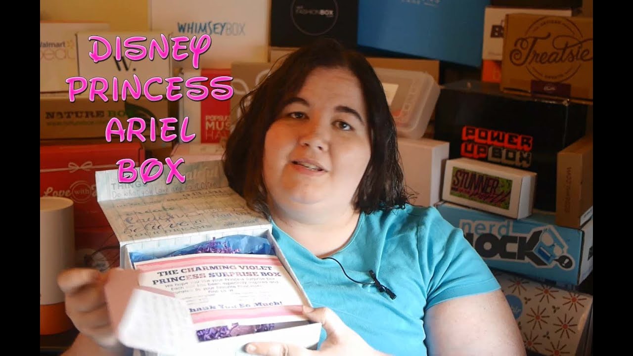 Disney Princess Ariel Box - YouTube
