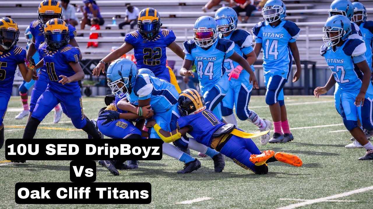 10U SED DripBoyz Vs Oak Cliff Titans TexaSports Week 8 - YouTube