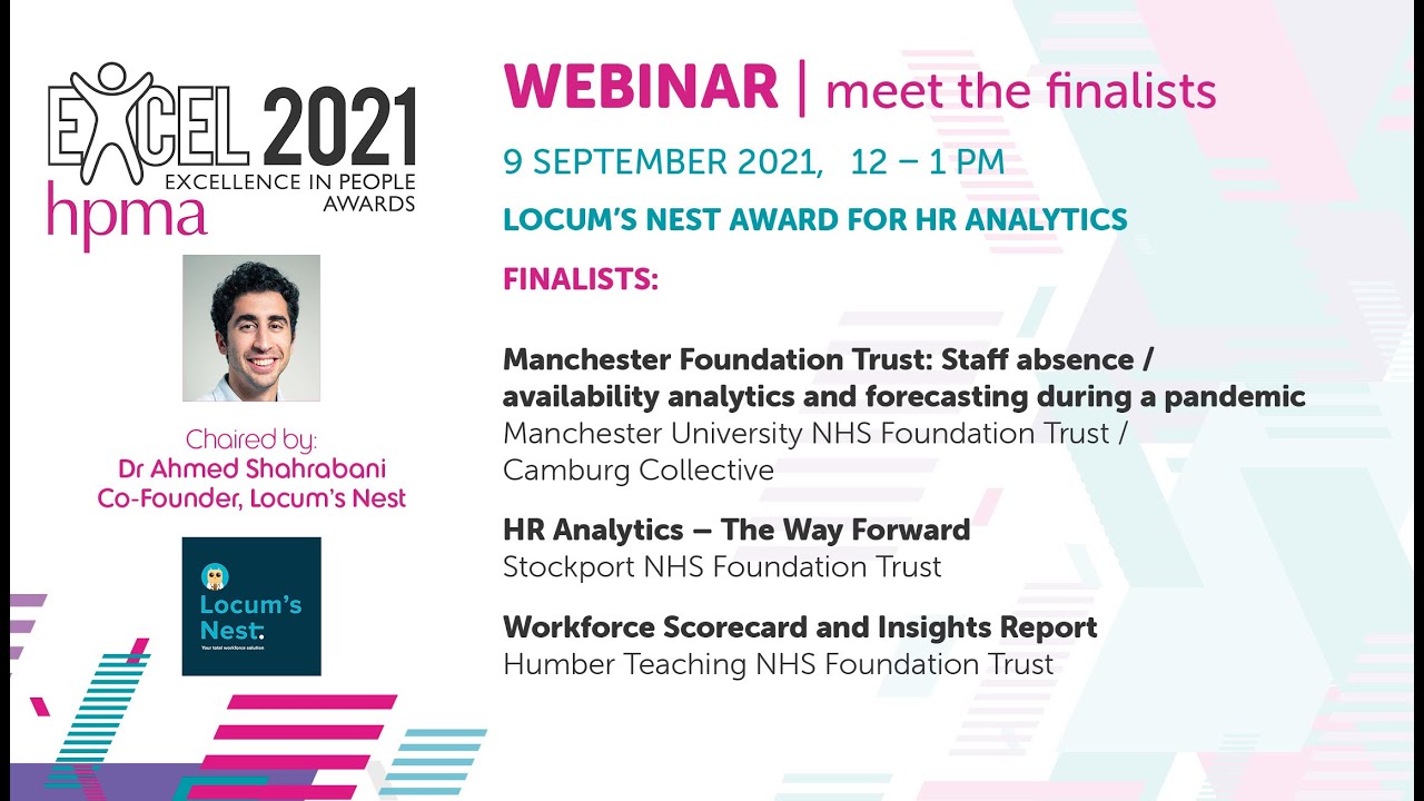 HPMA Meet the Finalists: Locum's Nest Award for HR Analytics - YouTube