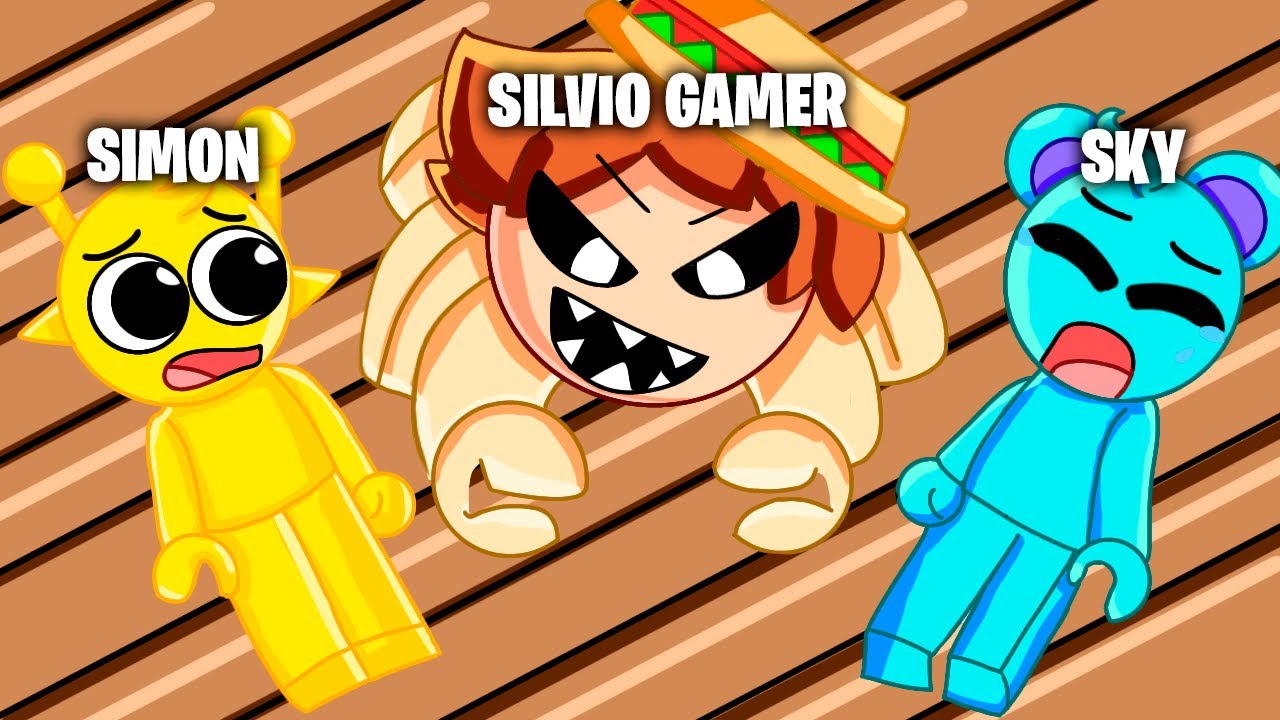 ¡SILVIO GAMER y los SPRUNKIS sobreviven a una ARAÑA SPRUNKI MALVADA en ...