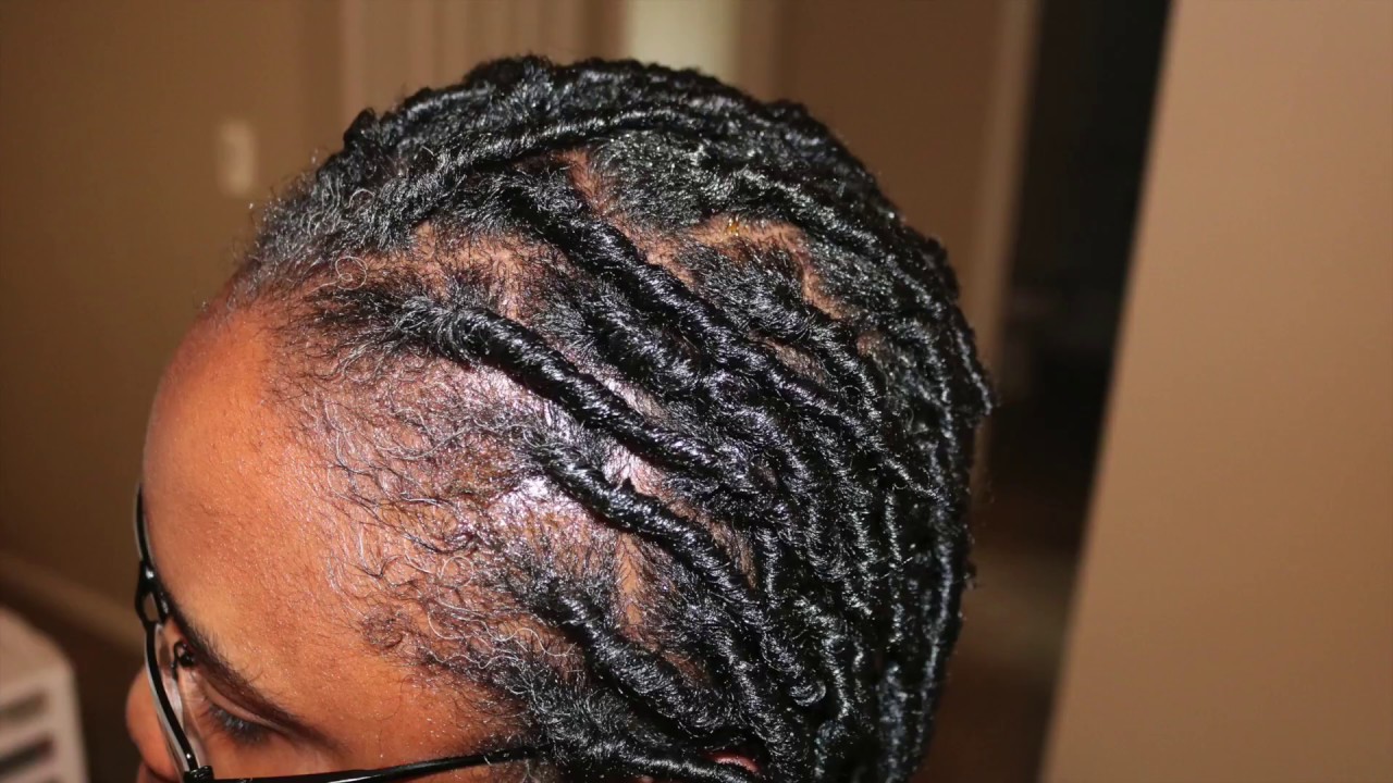 STARTER LOCS WITH COMBCOILS | START TO FINISH - YouTube