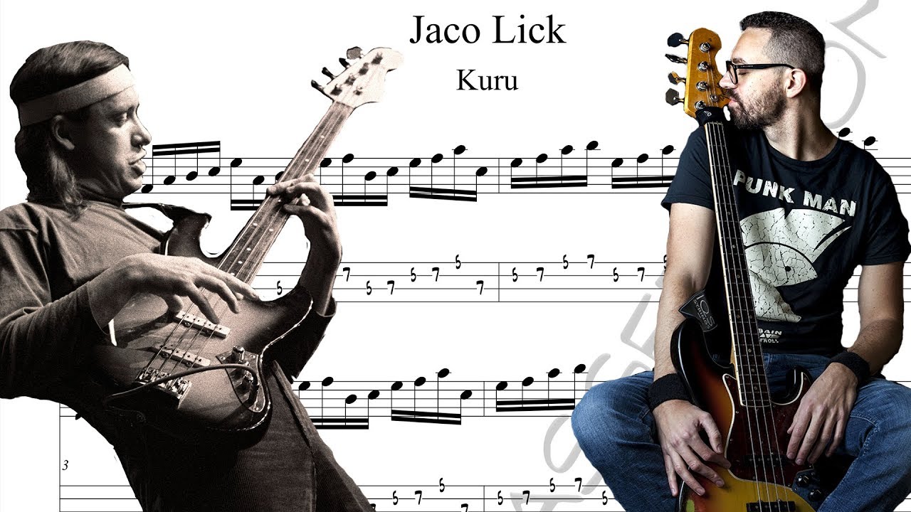 Lezioni di Basso 31 - Jaco "Kuru" pattern - YouTube