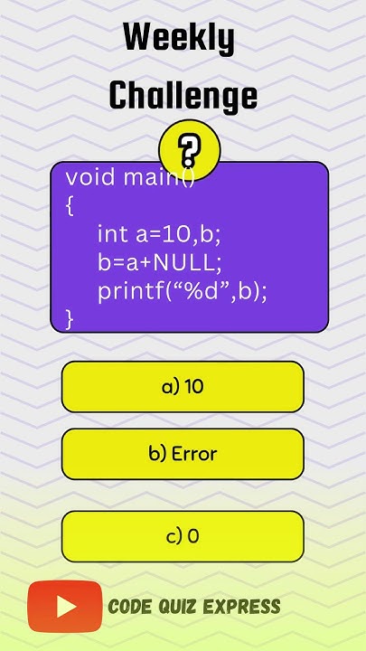 🚀 Weekly Coding Challenge Whats The Output Comment Your Answer