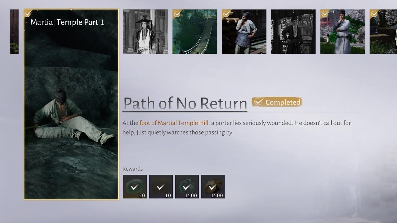 Where Winds Meet Path of no return - YouTube