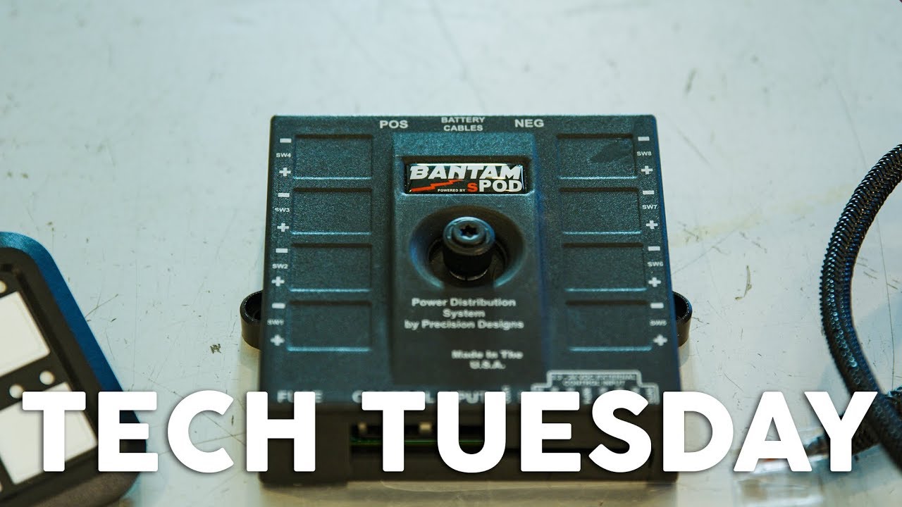 BANTAM CONTROL SYSTEM BY SPOD | TECH TUESDAY - YouTube