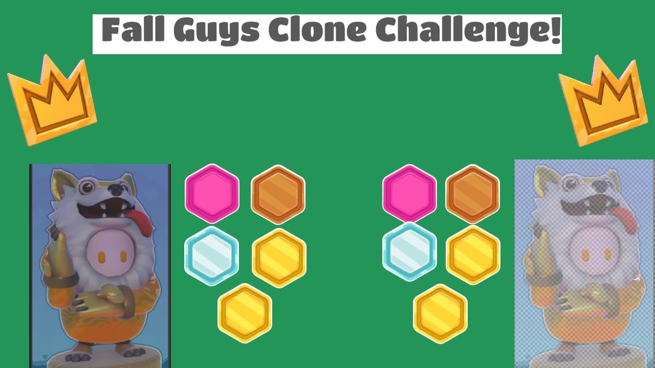 Fall Guys Clone Challenge! - YouTube