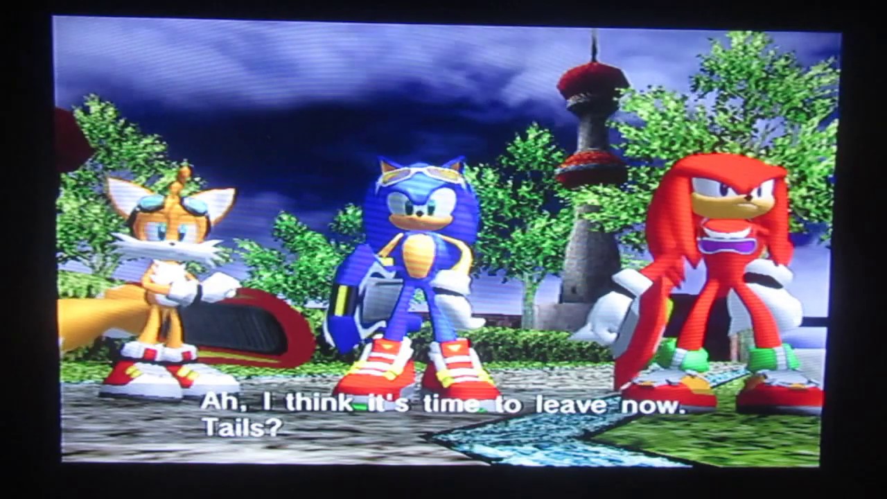 Sonic Riders Story Mode Walkthrough part 3 Sand Ruins and Babylon ...