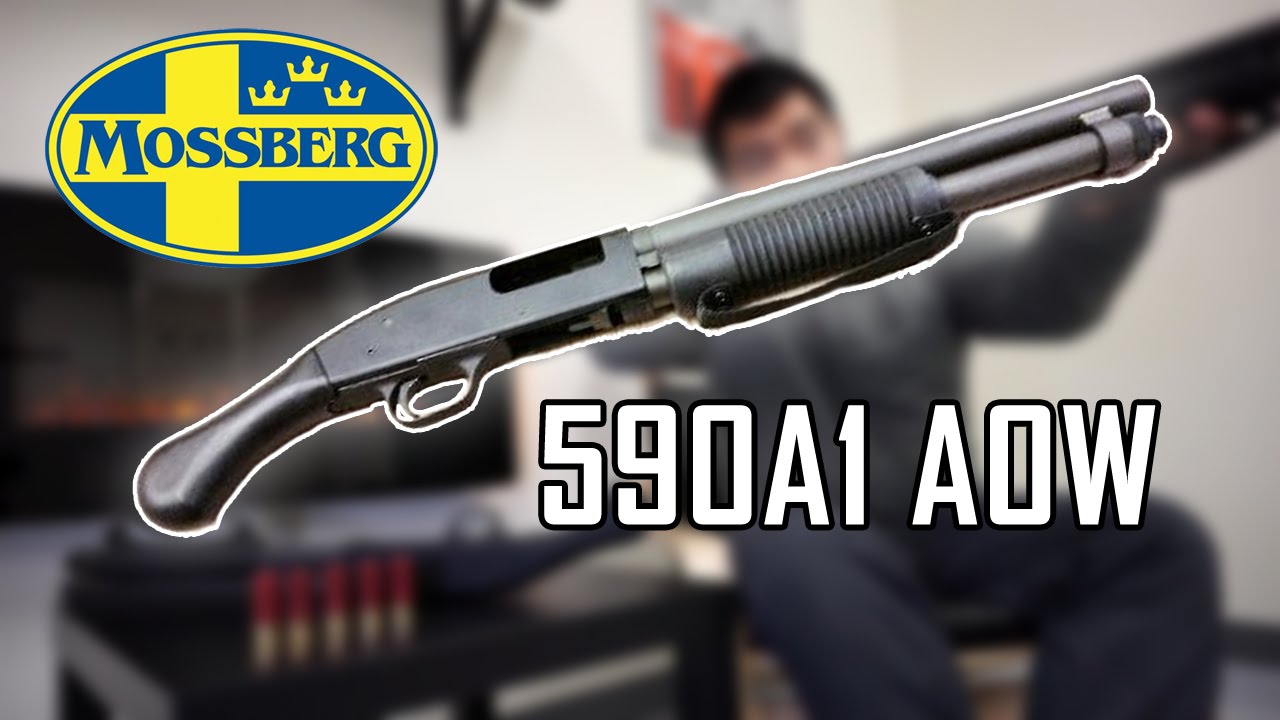 Fireside: Mossberg 590A1 AOW - YouTube