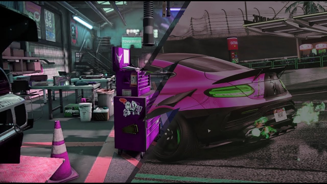 "HEAT GARAGE" CINEMATIC NFS HEAT - YouTube