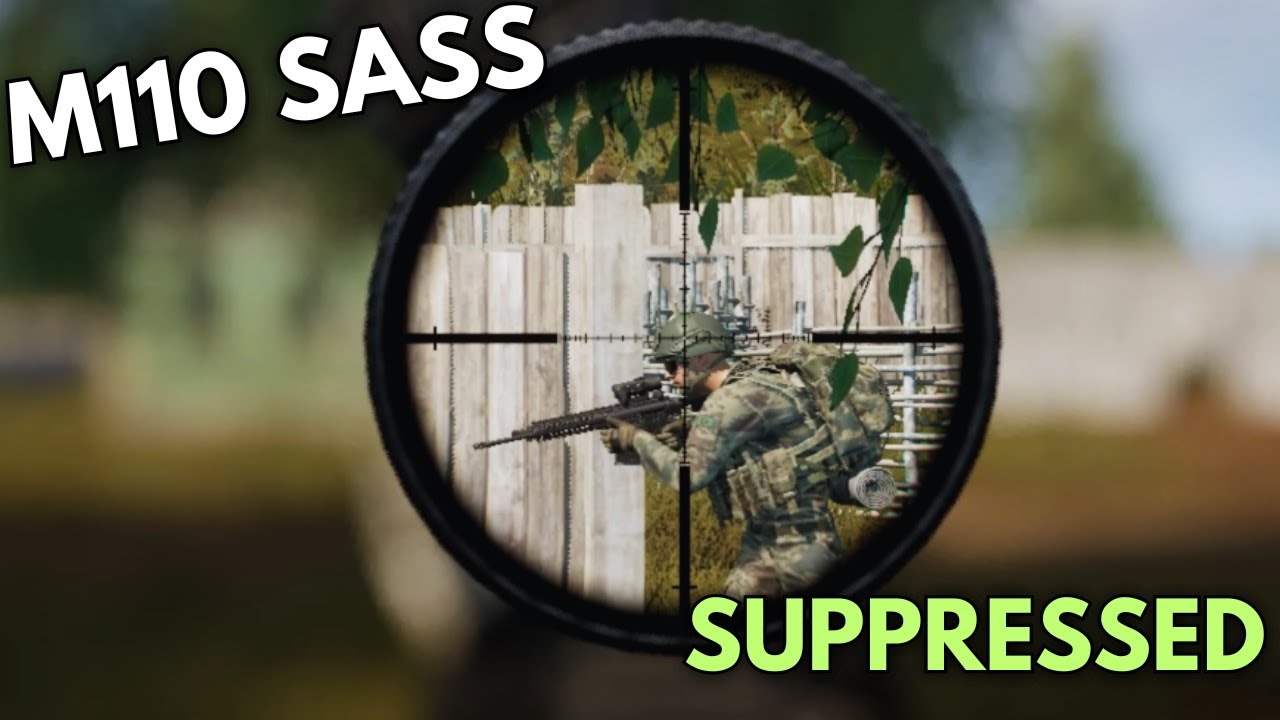 FULL American Style With The M110 SASS in Squad! - YouTube