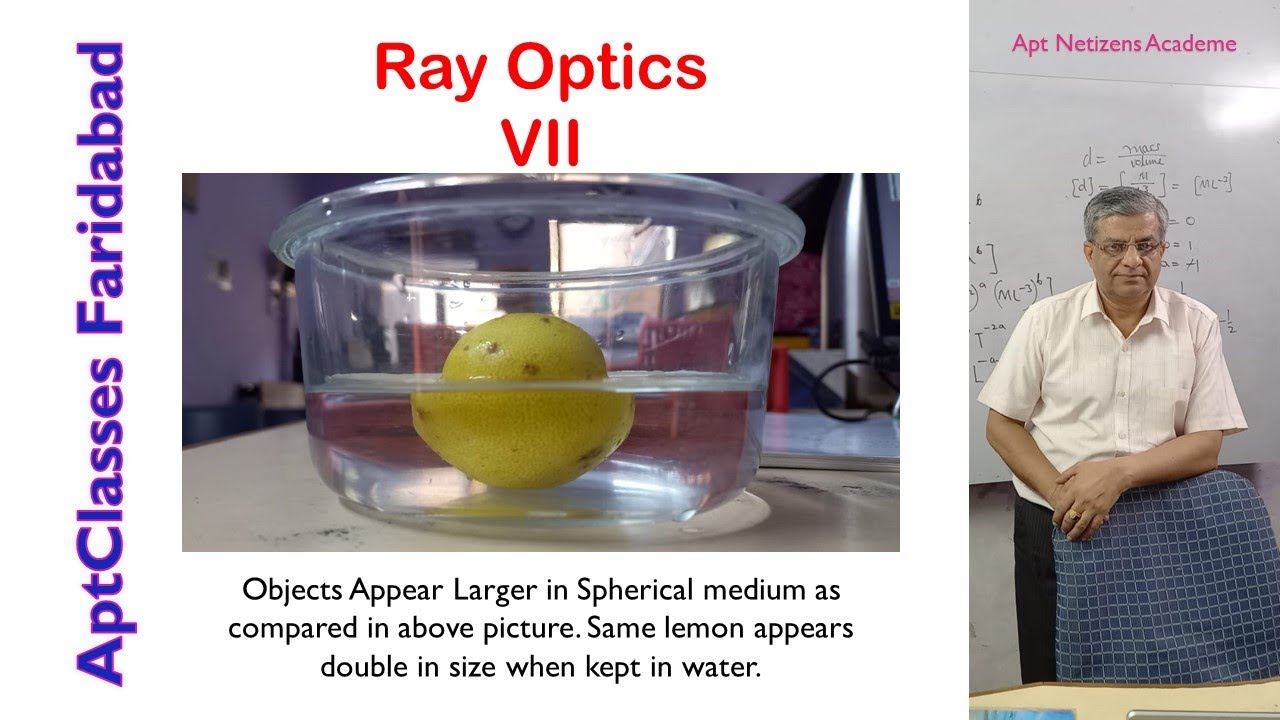 V0776 12 PHYSICS: Chapter 09 Ray Optics VII - Refraction through ...
