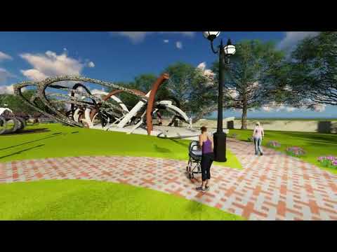 Park Render in Lumion - YouTube