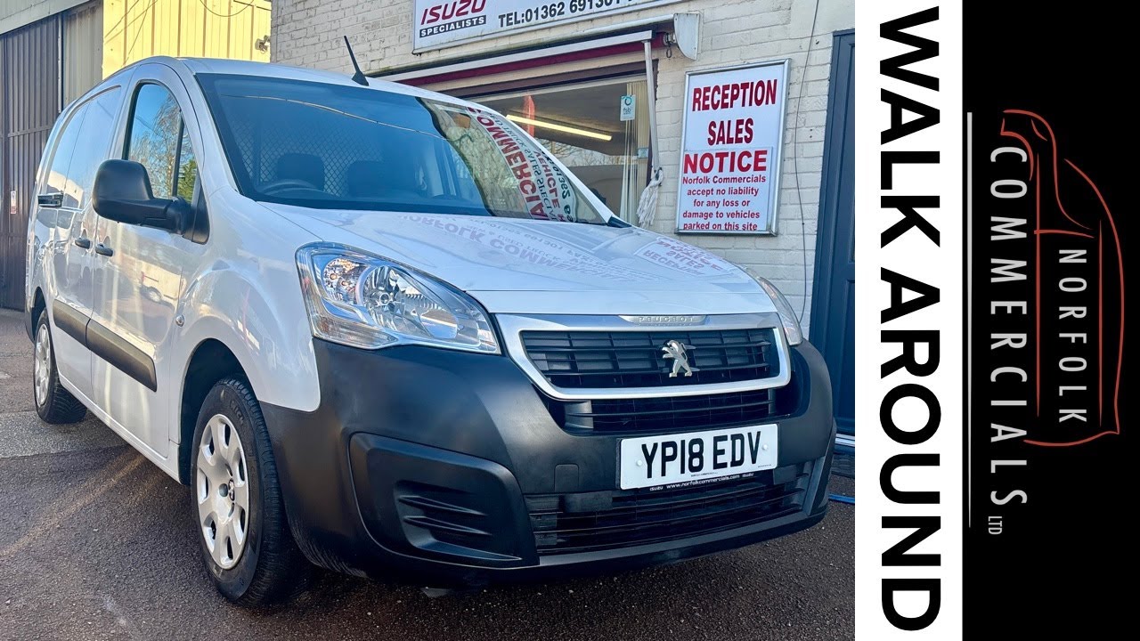Walk around video for a Peugeot Partner 950 1.6 BlueHDi 100 ...