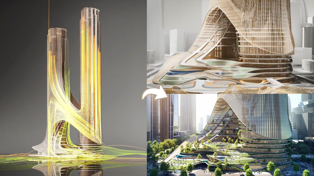Breakdown Parametric Design Super Loop, Overview Concept | Tower C ...