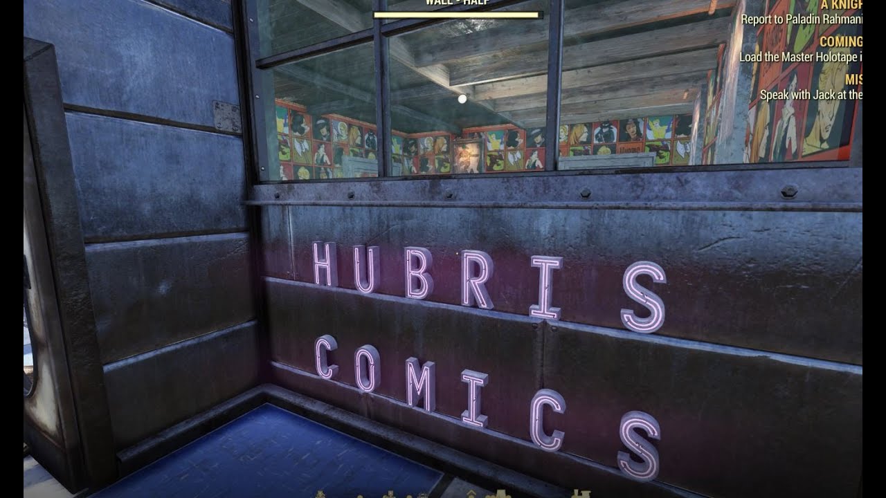 Fallout 76 Hubris Comics House - YouTube