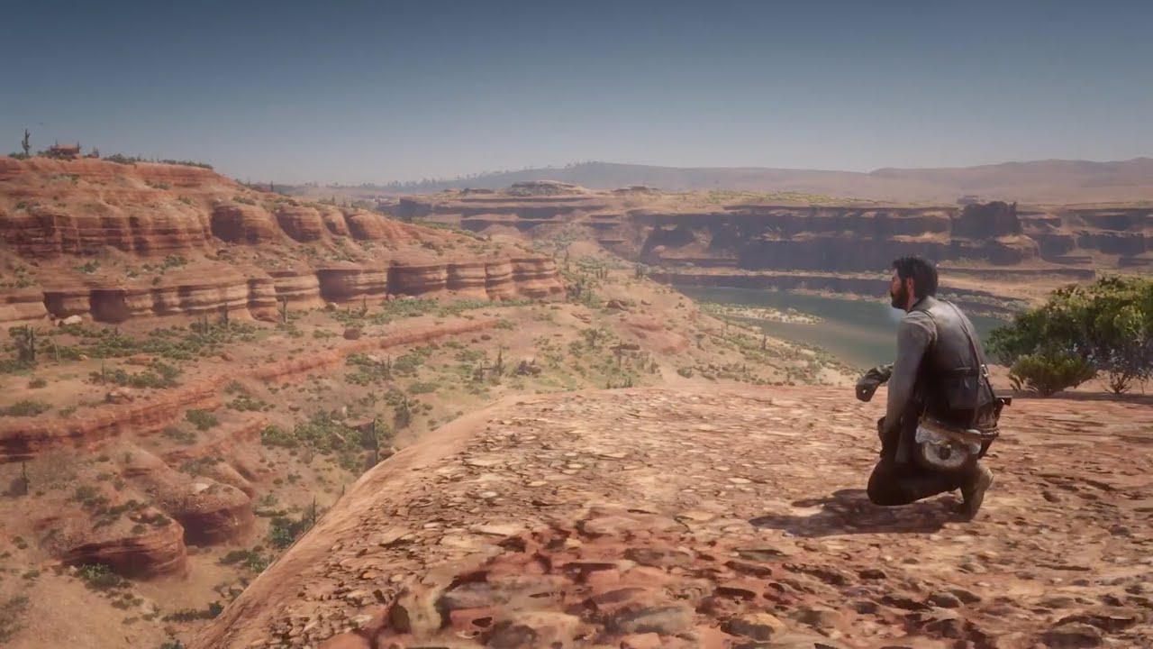 RDR2 - A bridge glitch almost crashes the game - YouTube