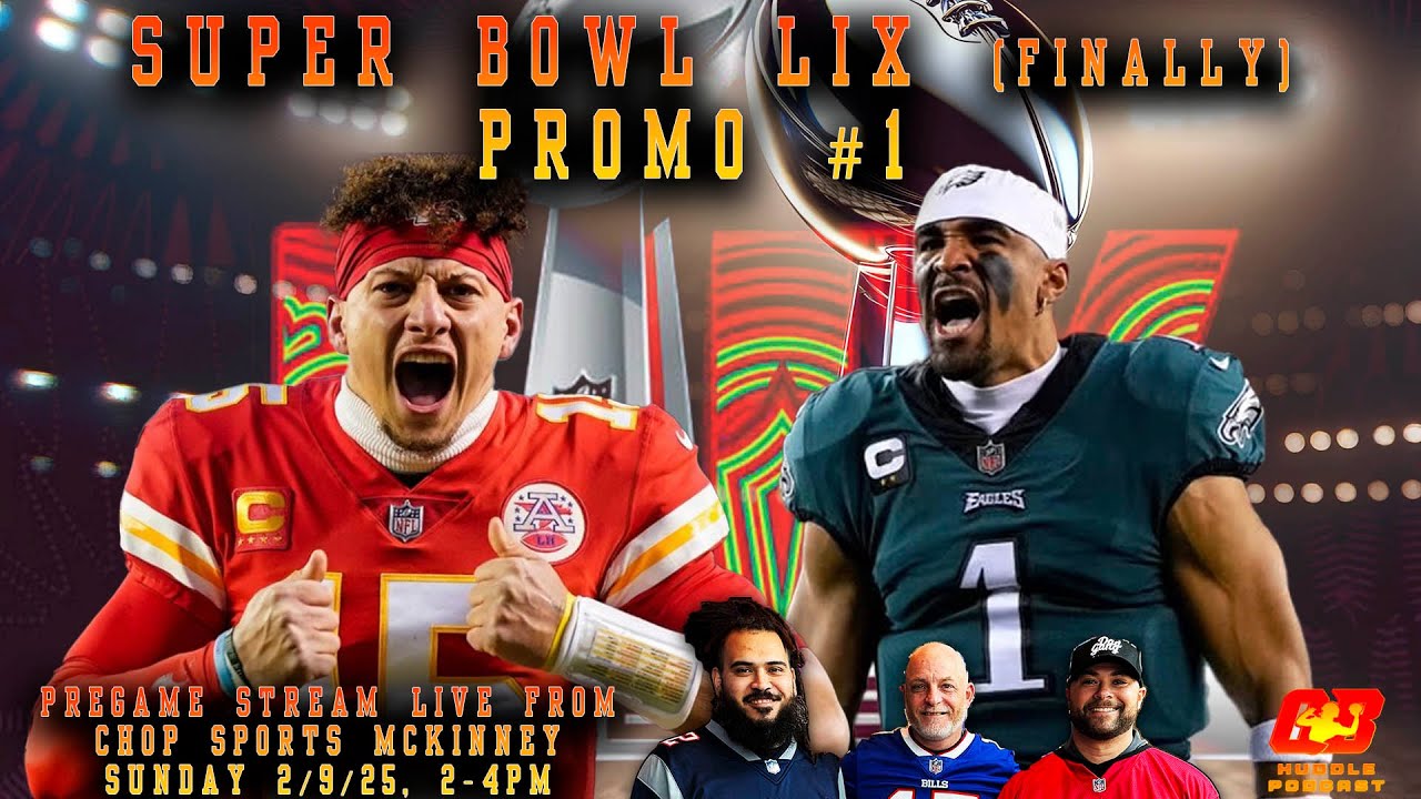 QB Huddle Podcast Super Bowl LIX Promo #1 - YouTube
