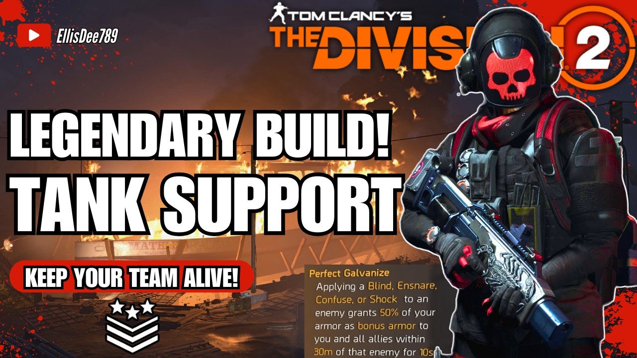 TANK SUPPORT BUILD FOR LEGENDARY! 1.9M Bonus Armor for Team Pointman ...