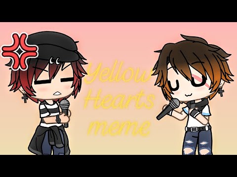 ☆She put my name in Yellow Hearts Meme☆||⚠LAZY⚠|| - YouTube