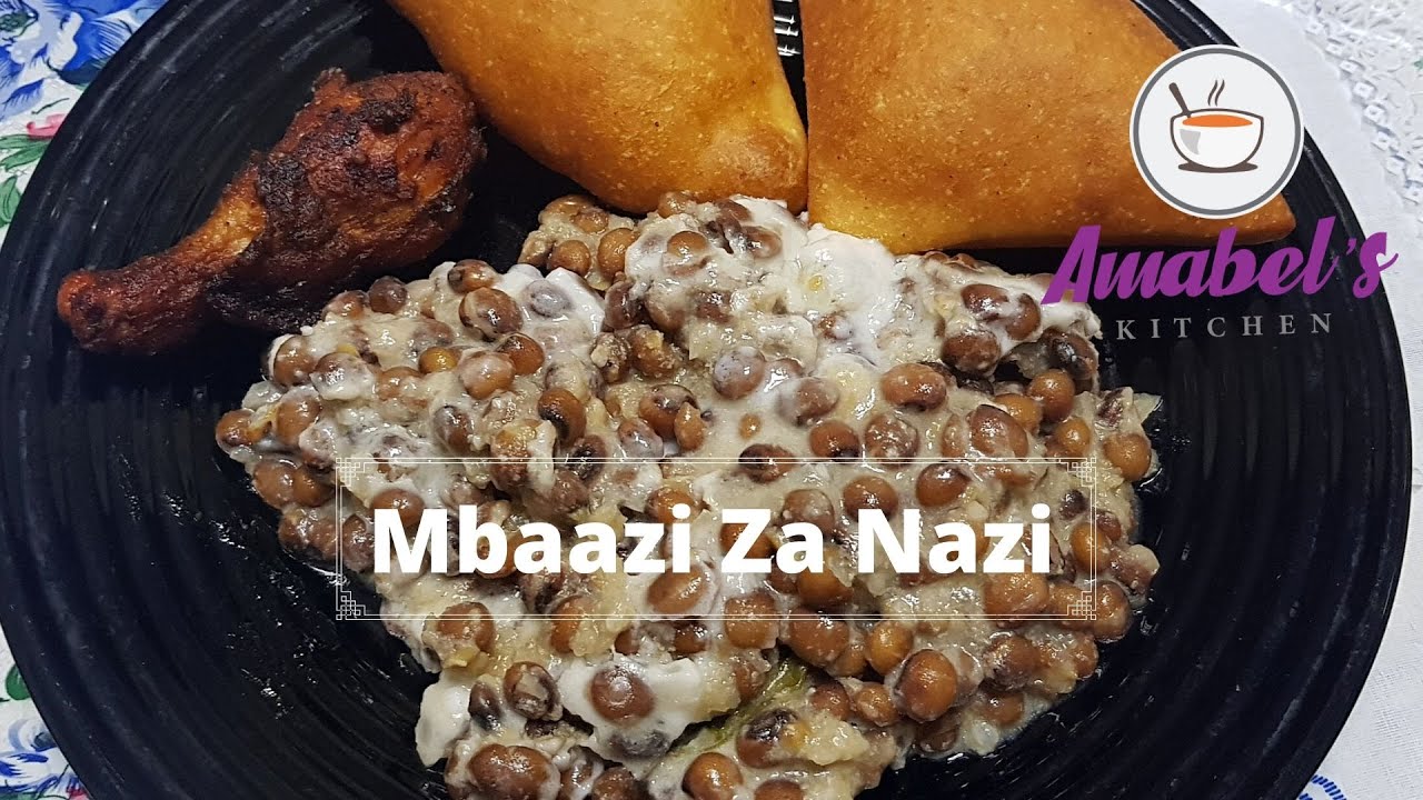 Mbaazi za Nazi / Pigeon peas in coconut sauce / Jinsi ya kupika Mbaazi ...