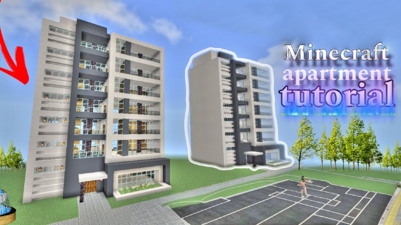 ⛏How to build an apartment building in Minecraft🏗 - YouTube