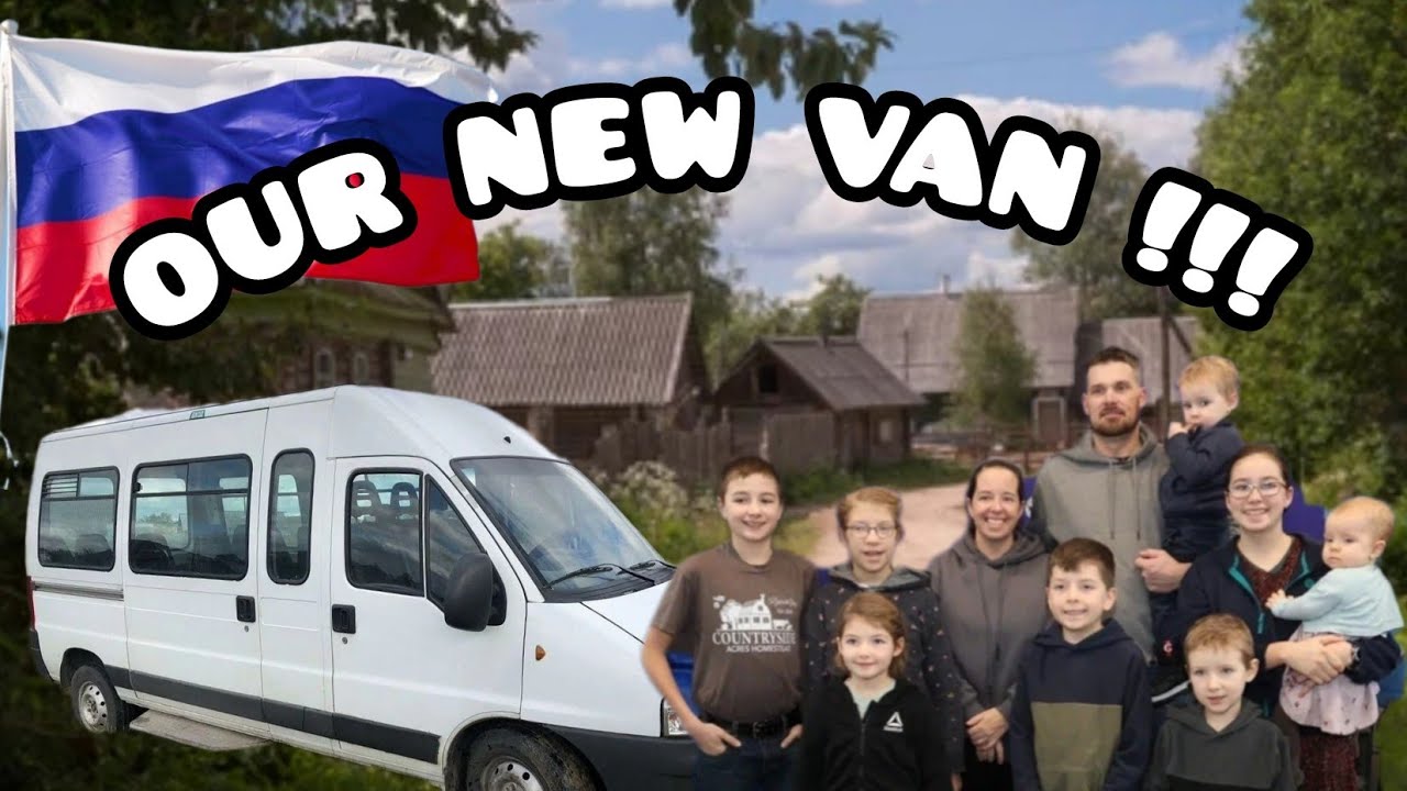 RUSSIAN FARMLAND & NEW VAN!! - YouTube