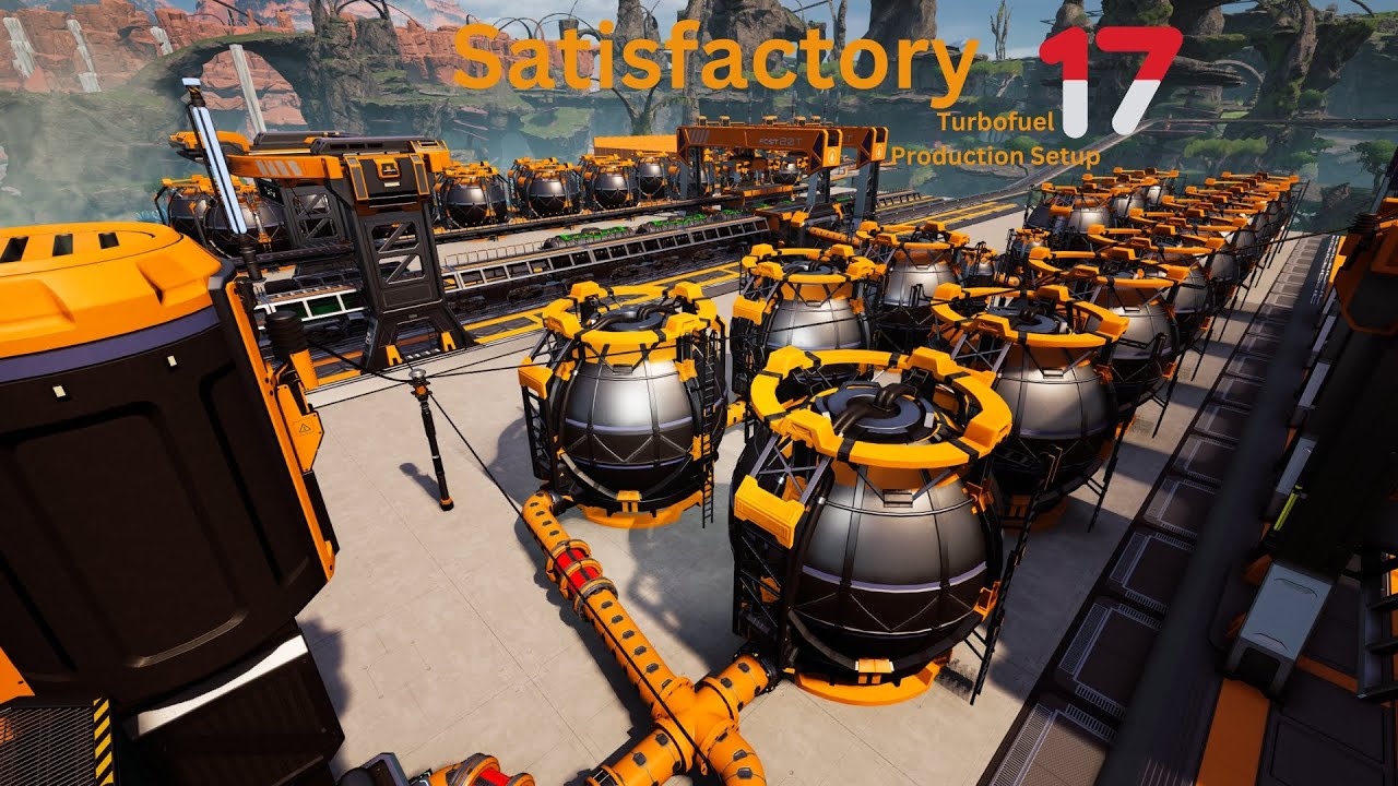 Satisfactory Update 8 (Pre 1.0) Unmodded | Episode 17 | Turbo Fuel ...