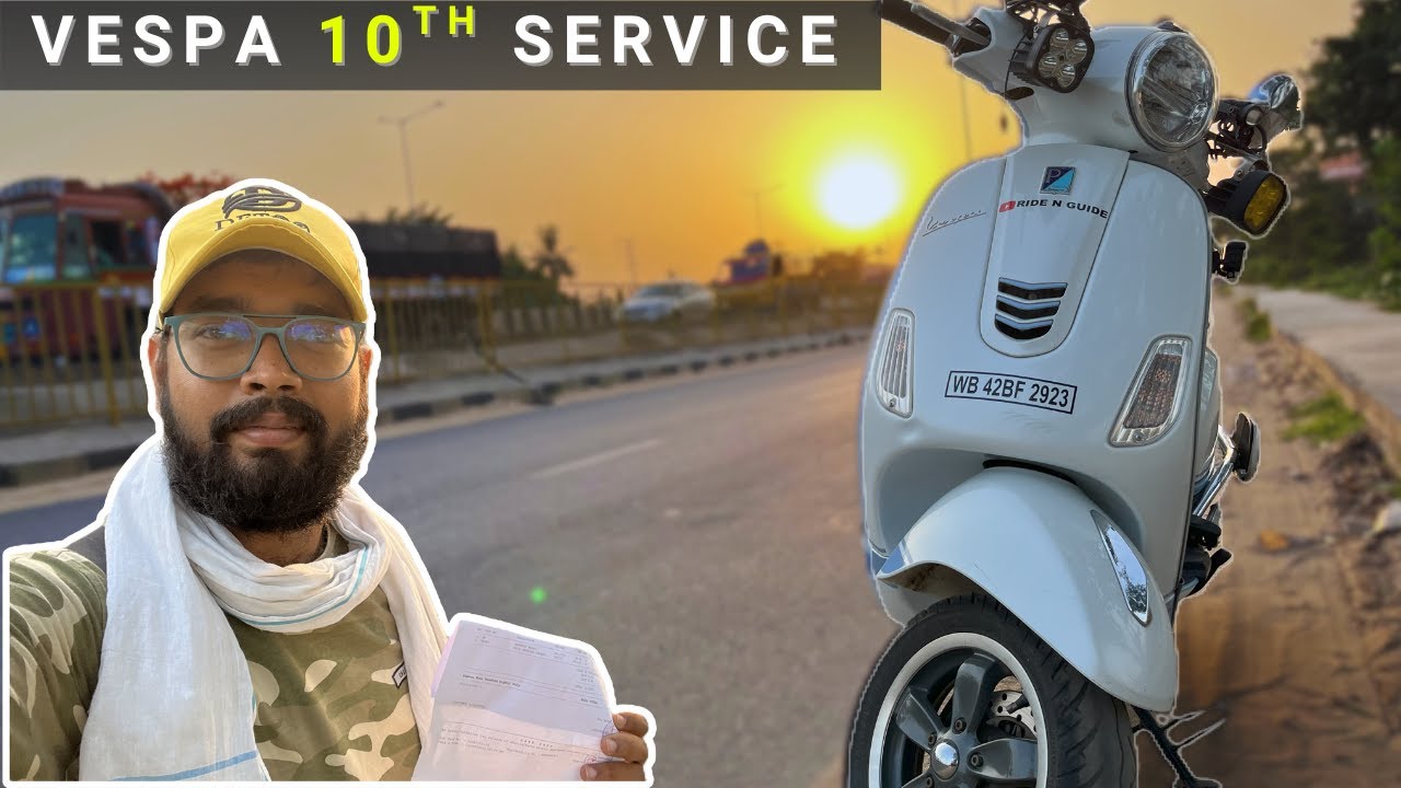 Vespa 10th Service Cost |Most Detailed and Informative | Reise Moto New ...
