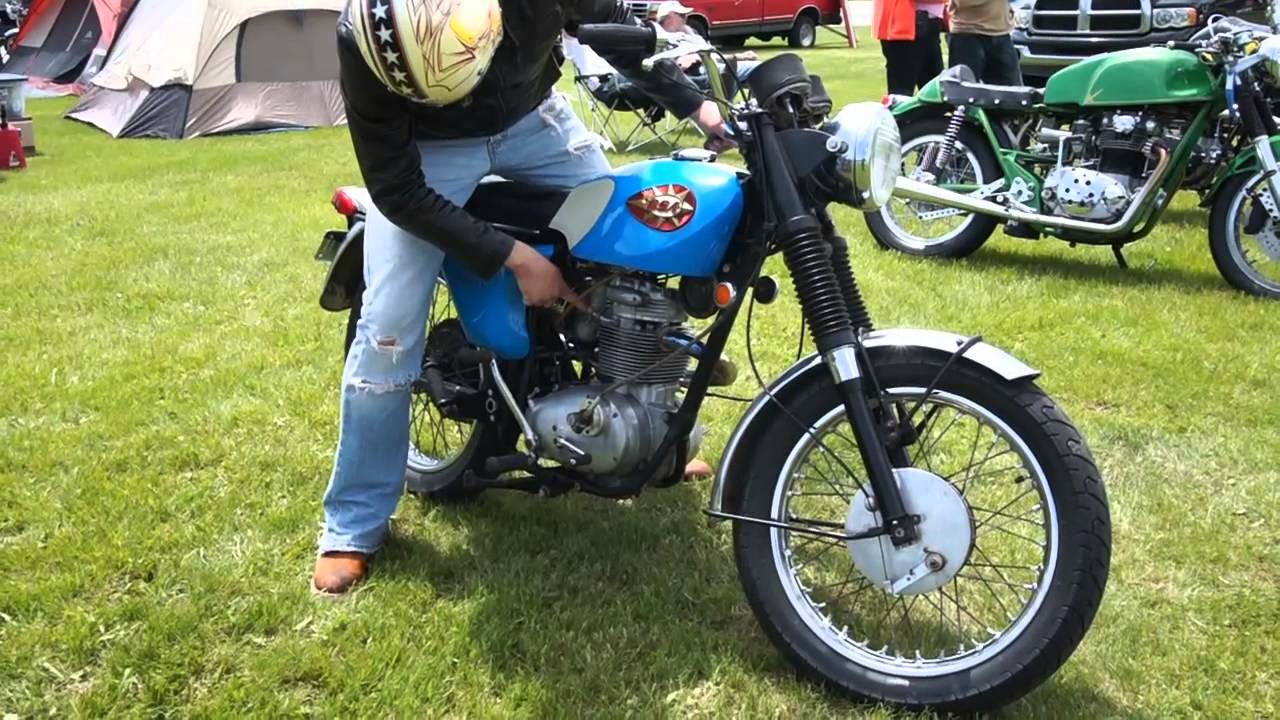 BSA Star Fire 250 cc - YouTube