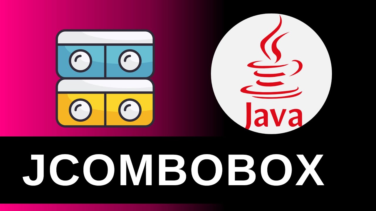 Creating Jcombobox Java Swing Tutorial 9 Youtube