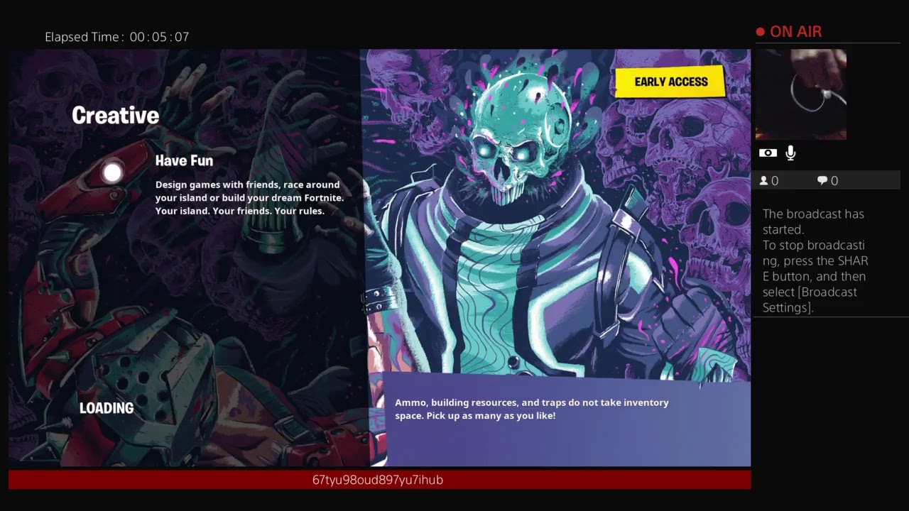 Fortnite ps4 live stream WITH Handcam! - YouTube