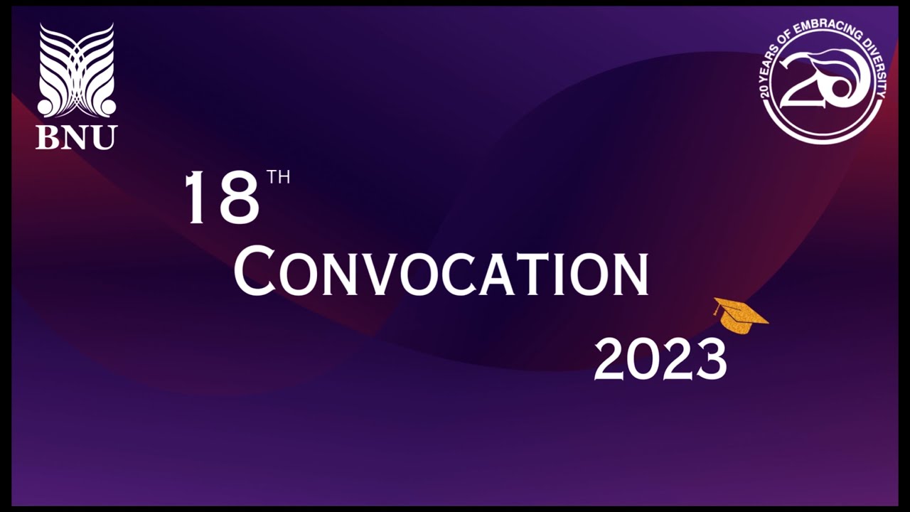 18th Convocation 2023 - YouTube