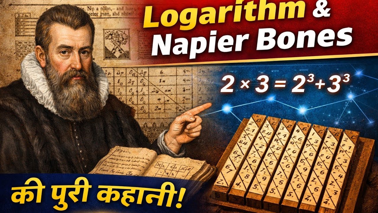 History of Napier Bones and Logarithm | John Napier | Computer History ...