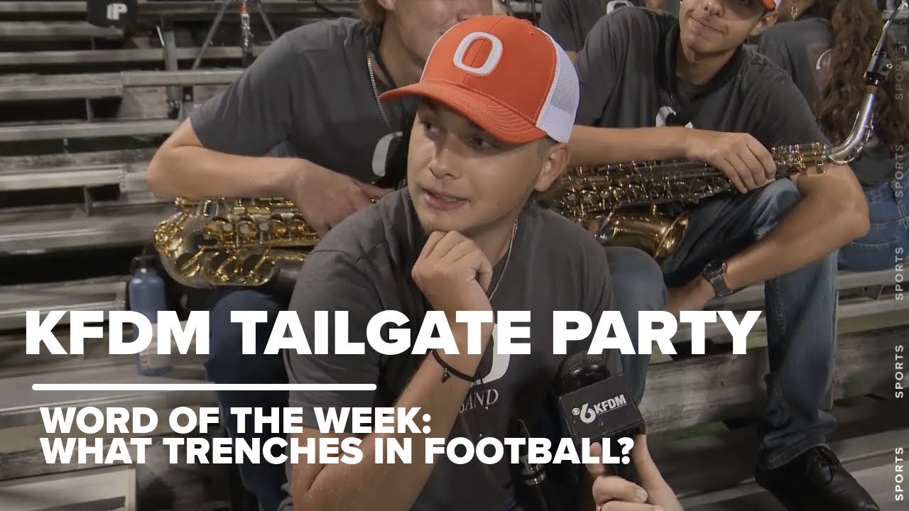 Tailgate Party Word of The Week: what are trenches in football? - YouTube