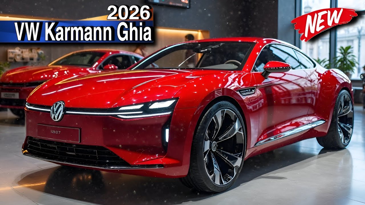 2026 Volkswagen Karmann Ghia REVEALED – Here’s What’s New! - YouTube