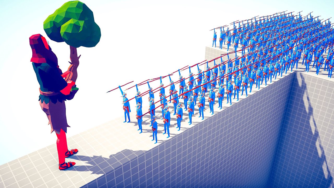 TREE GIANT vs UNITS ARMY - Totally Accurate Battle Simulator TABS - YouTube