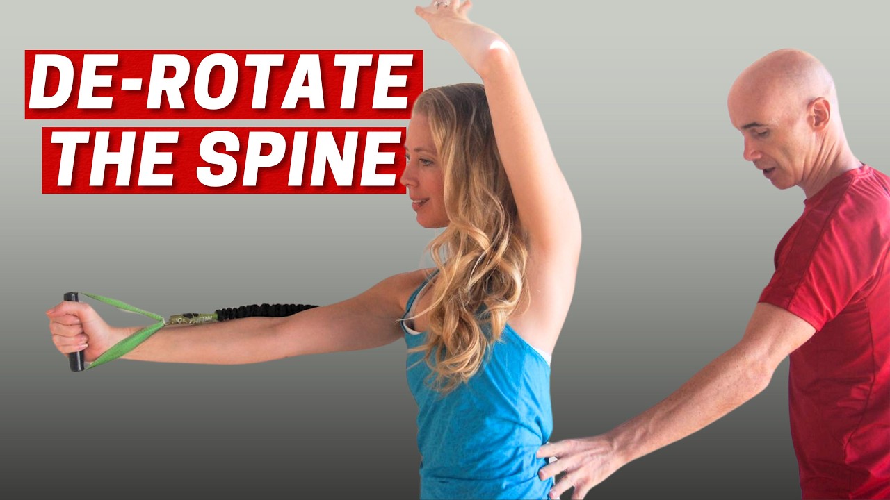 Over 50? Stop Scoliosis Rib Rotation Now - YouTube