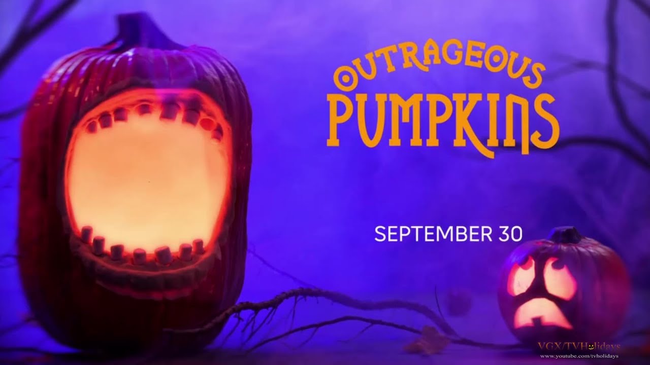 Food Network / Max 🎃 Outrageous Pumpkins Advert 2024 Halloween - YouTube