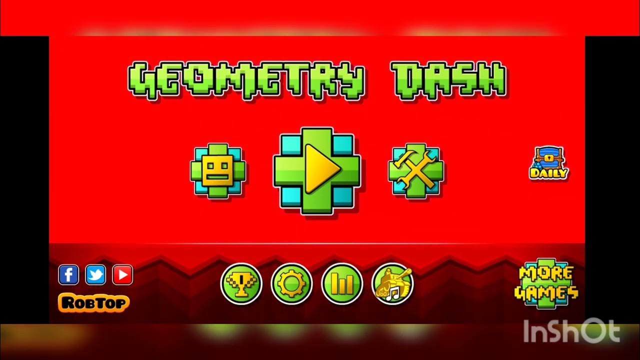 geometry dash menu theme song - YouTube